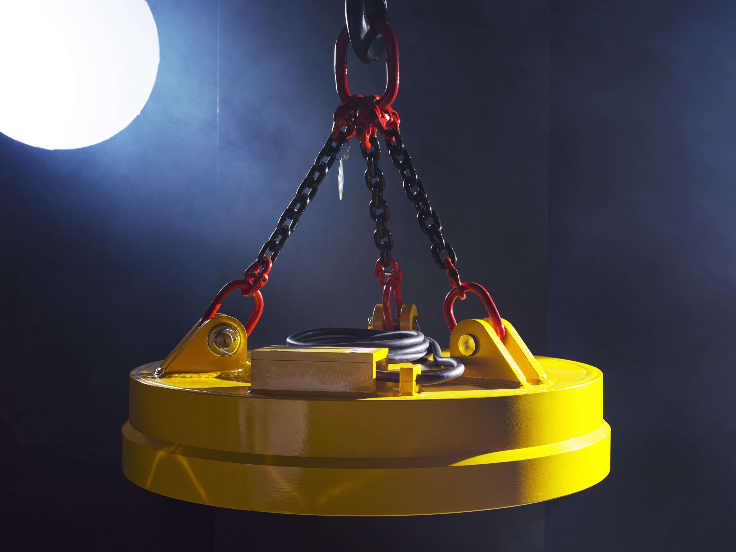 220V circular scrap electromagnets - Zanetti Magneti